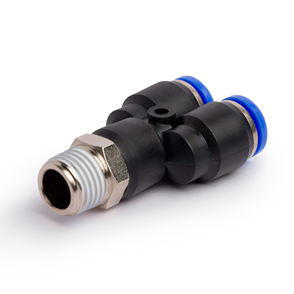 Conector Macho Tipo Y OD 8mm R 1/4″ › Todo para las industrias