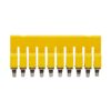 Puente conector transversal para clema SERIE W WQV 2.5/10 32A 10 Polos ...